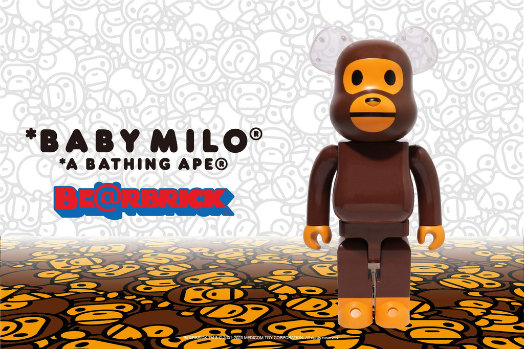 BABY MILO EAR CLEAR VER. BE@RBRICK – eu.bape.com