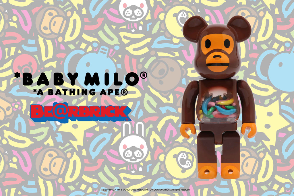 BABY MILO AND BANANA BE@RBRICK – eu.bape.com