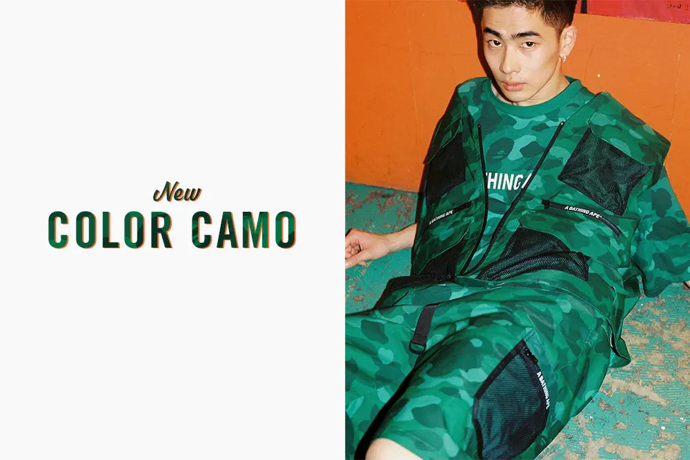 NEW COLOR CAMO COLLECTION – eu.bape.com