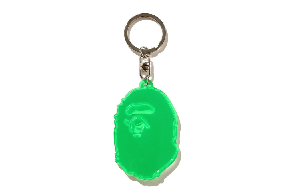 APE HEAD REFLECTIVE KEYCHAIN – eu.bape.com