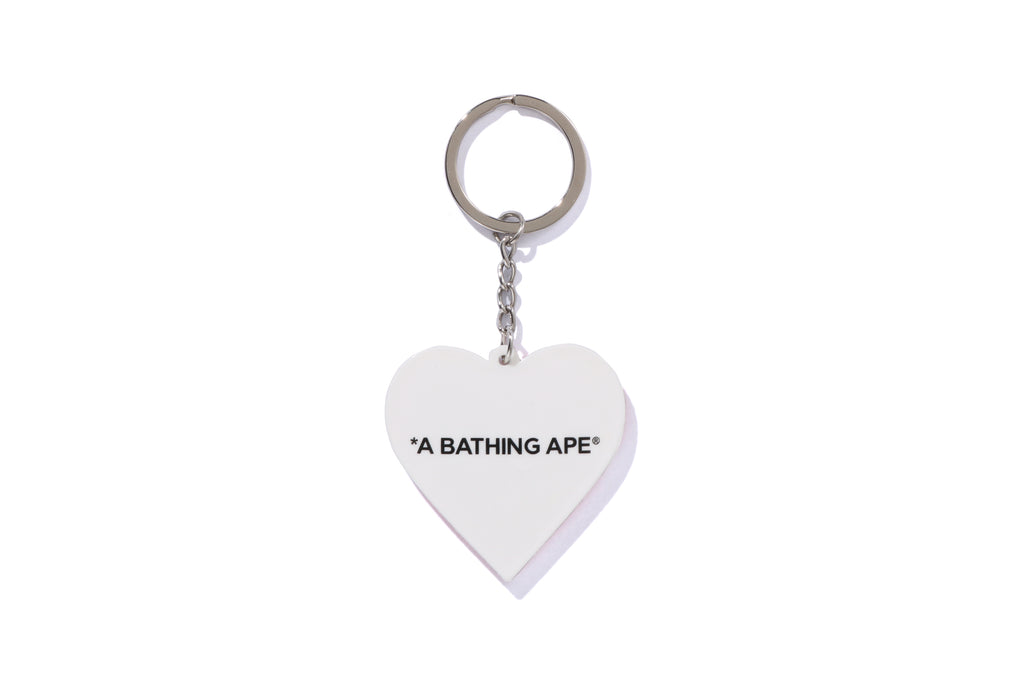 BAPE HEART KEYCHAIN – eu.bape.com