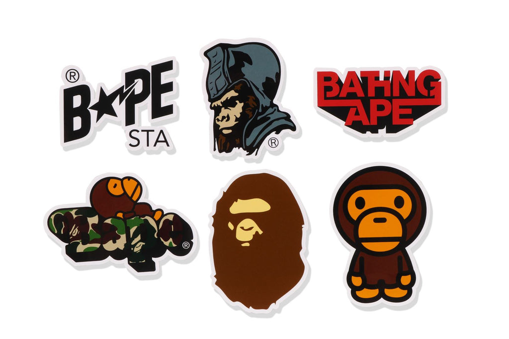 BAPE STICKER SET – eu.bape.com