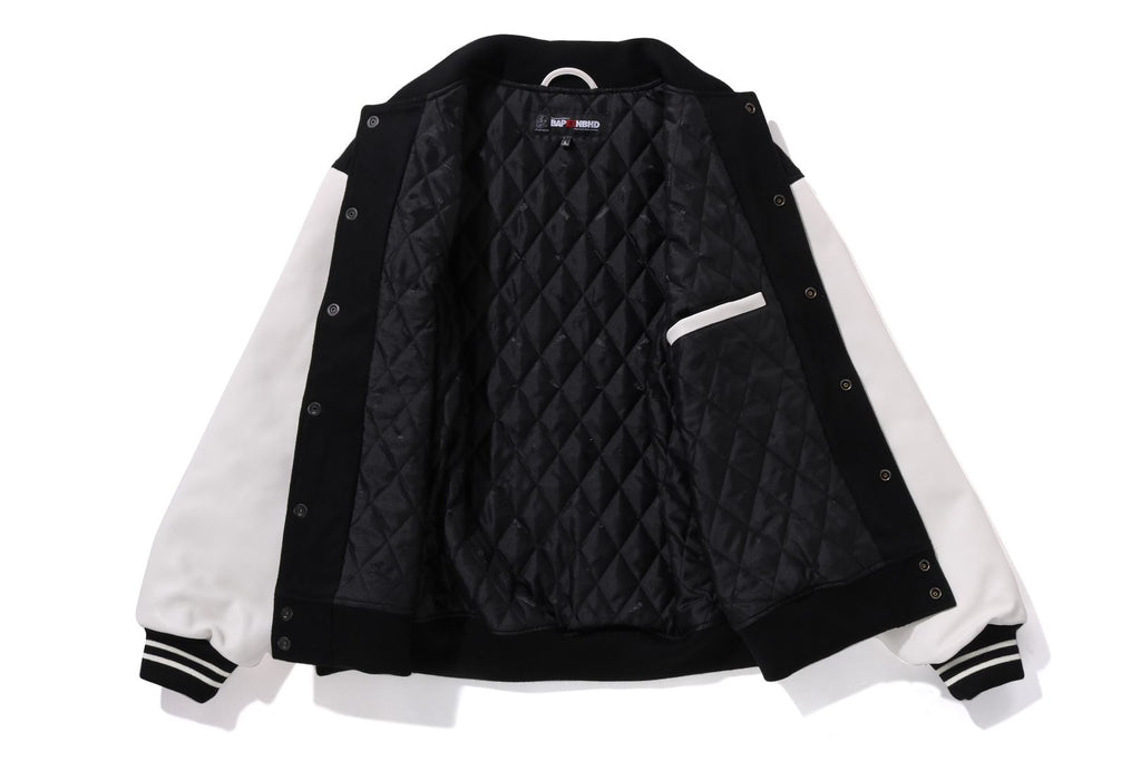 BAPE X NBHD - VARSITY JACKET – eu.bape.com