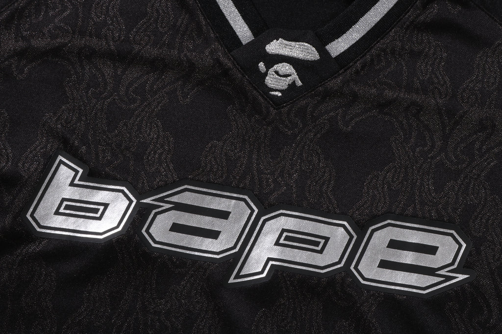FLAME FOOTBALL JERSEY MENS – eu.bape.com