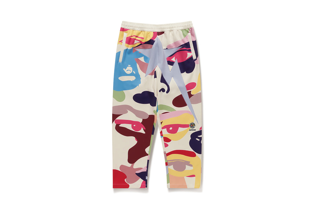 BAPE X KIDSUPER PATCHWORK TRACKPANTS – eu.bape.com