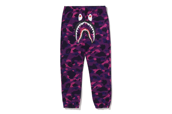 COLOR CAMO SHARK SWEAT PANTS – eu.bape.com