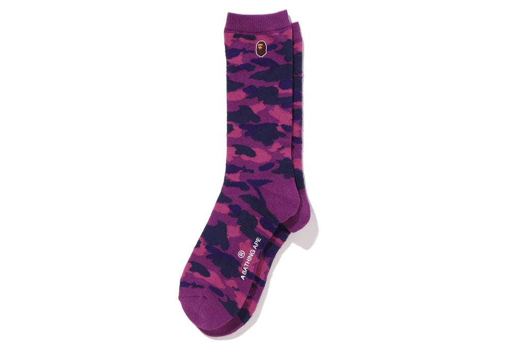 COLOR CAMO APE HEAD ONE POINT SOCKS MENS – eu.bape.com