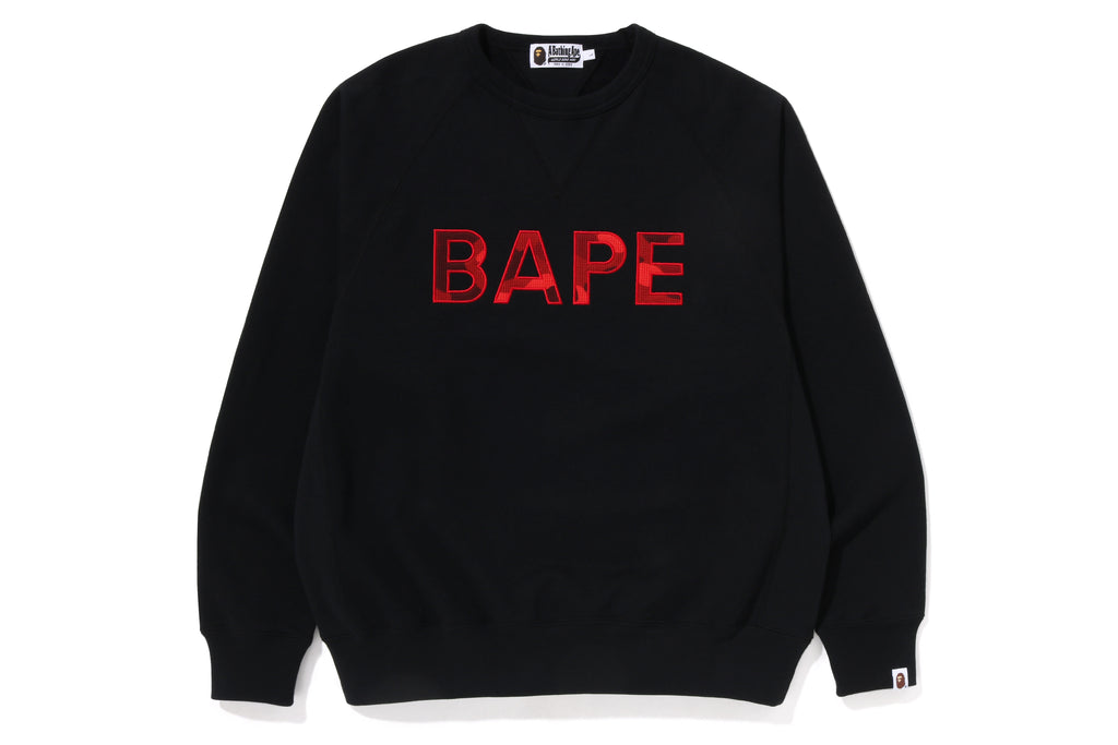 BAPE PATCH RELAXED FIT CREWNECK MENS – eu.bape.com