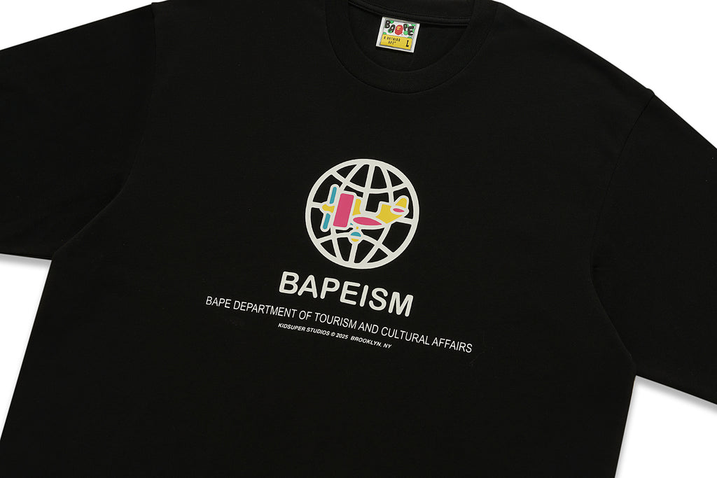 BAPE X KIDSUPER BAPEISM LOGO TEE – eu.bape.com