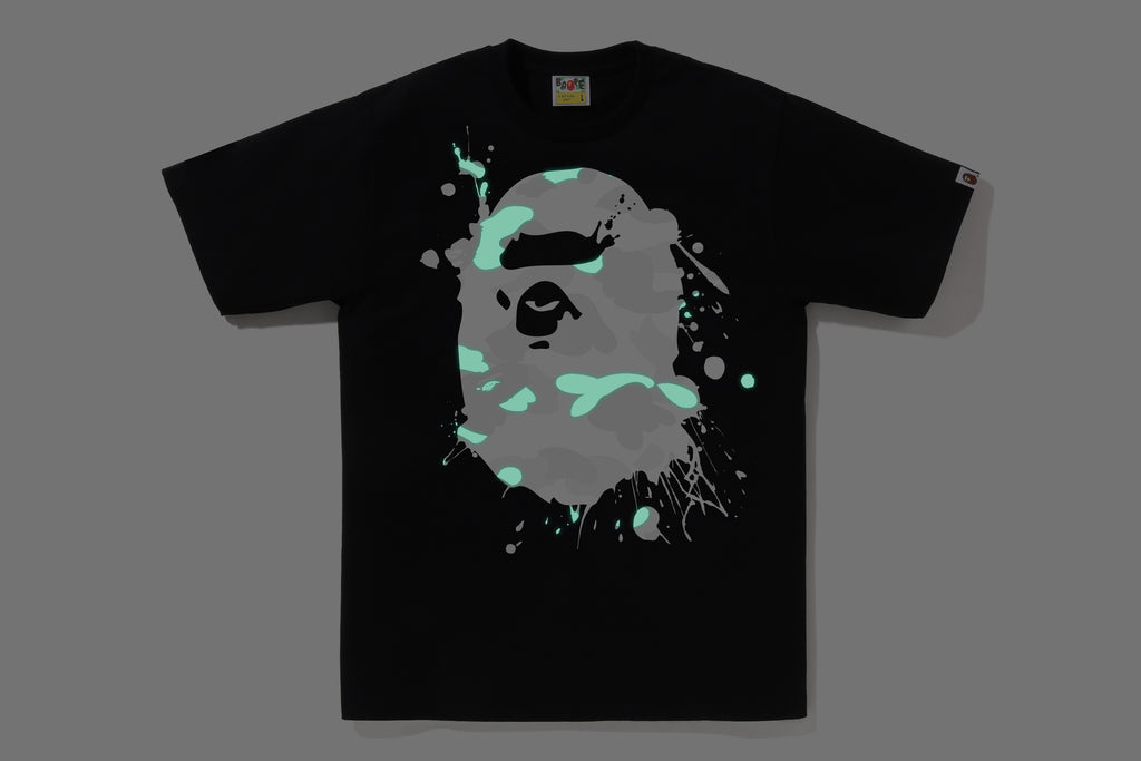 CITY CAMO PAINTING APE HEAD TEE – eu.bape.com