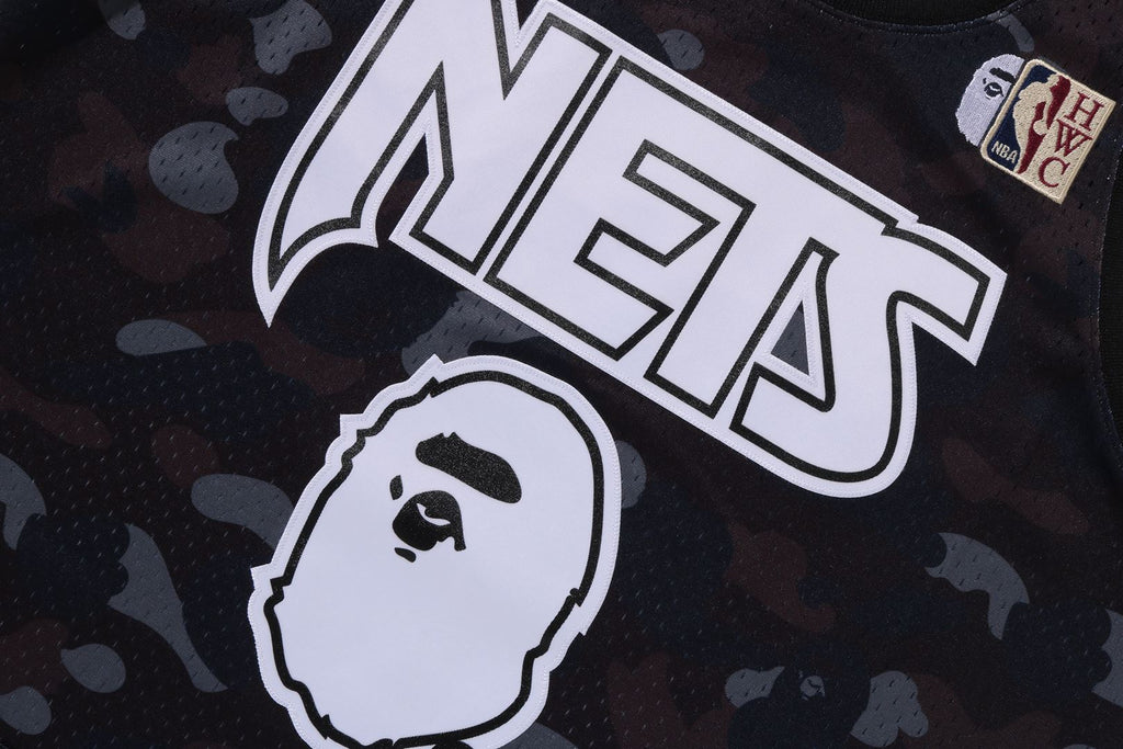 BAPE X M&N NBA - NEW JERSEY NETS SWINGMAN JERSEY – eu.bape.com