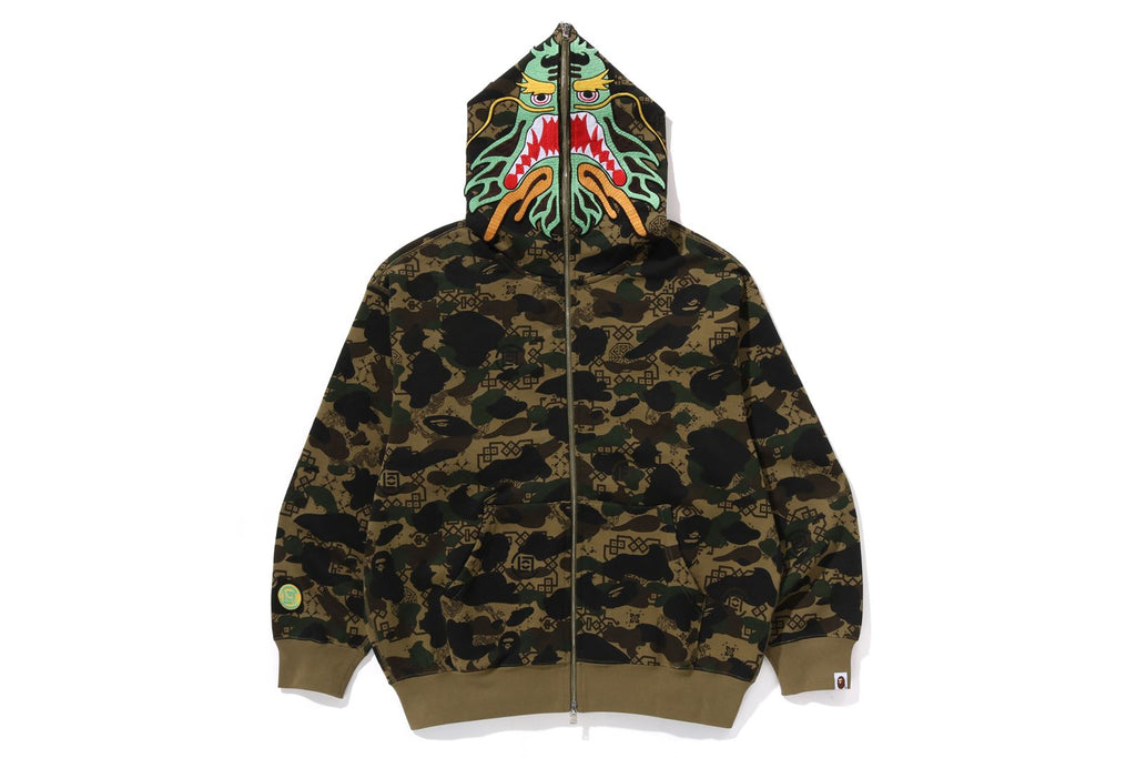 BAPE X CLOT CAMO SHARK RELAXED FIT FULL ZIP HOODIE MENS – eu.bape.com