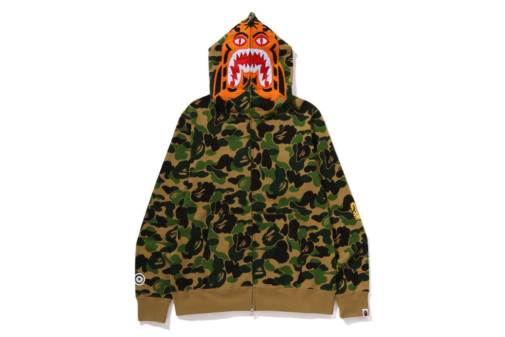 ABC CAMO TIGER FULL ZIP HOODIE MENS – eu.bape.com