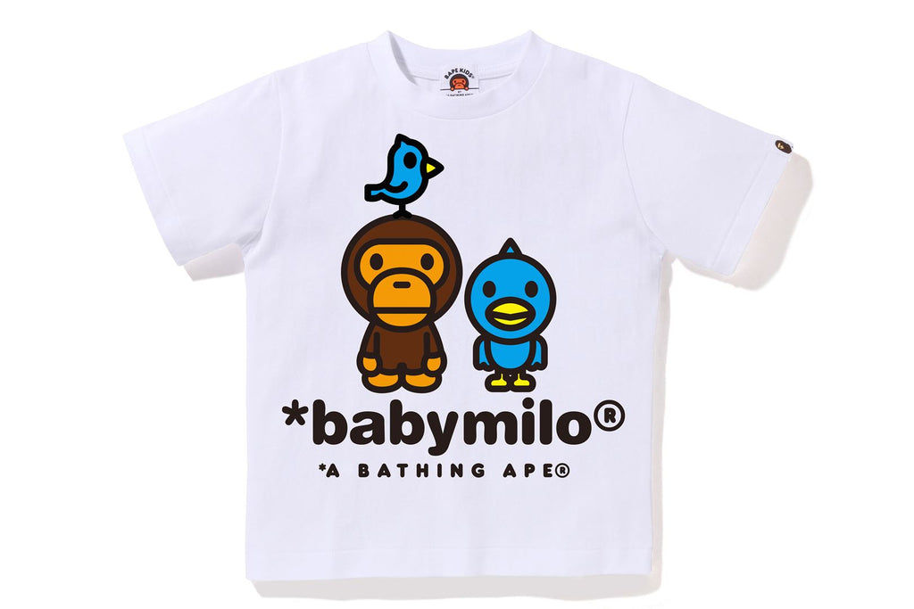 BABY MILO & BIRDS TEE KIDS – eu.bape.com